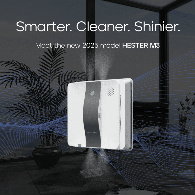 Fensterputzroboter HESTER M3 - Hester Fensterputzroboter Deutschland